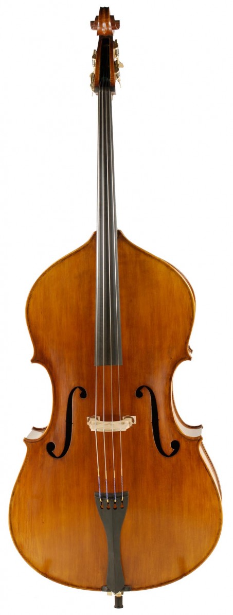 Samuel Shen Model 800 Rogeri Bass – Highly Flamed Maple Round Back ...