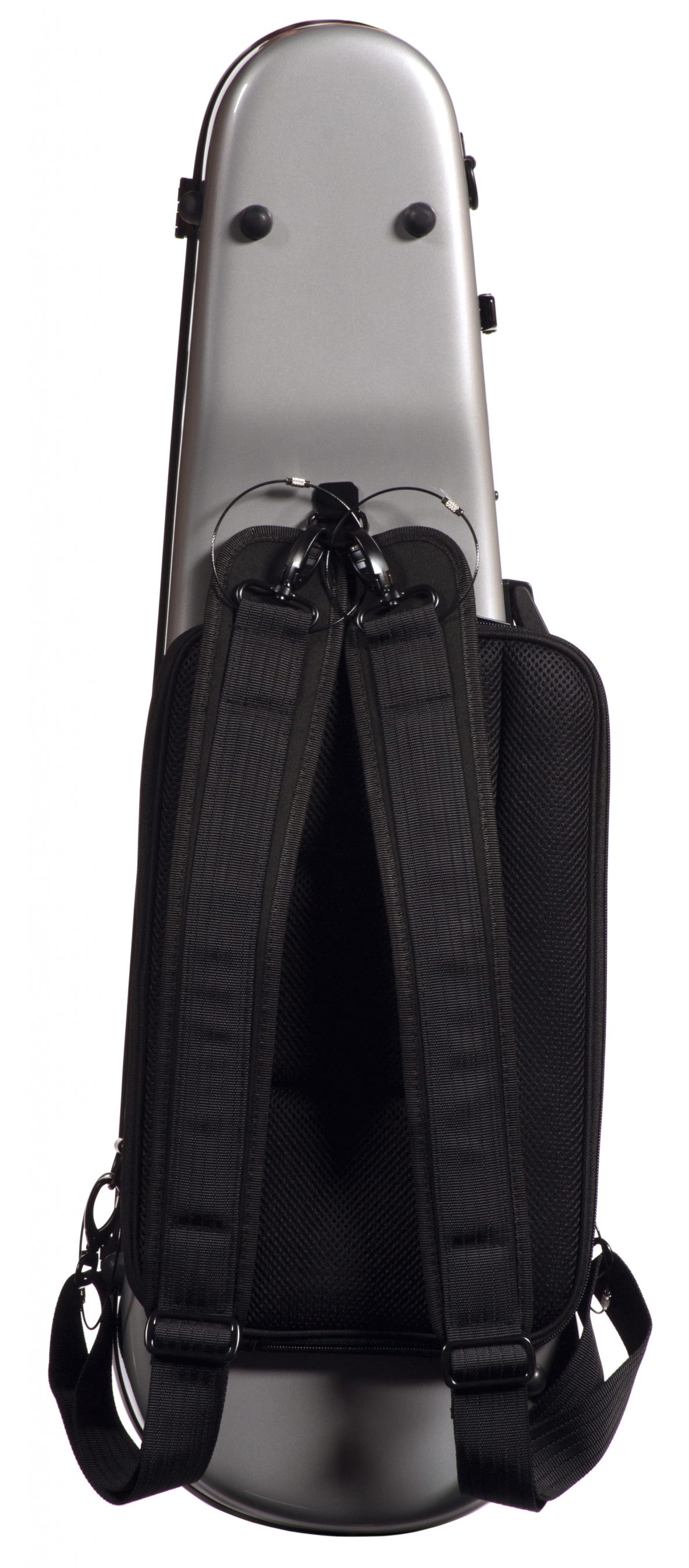 Carlisle Prestige Shaped Carbon Fiber Violin Case – Pewter | J.R. Judd ...