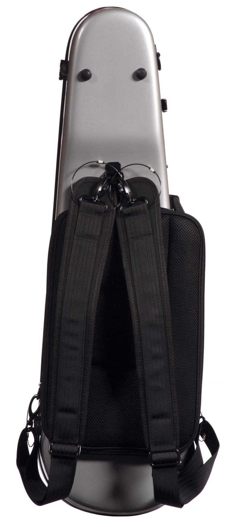 Carlisle Prestige Shaped Carbon Fiber Violin Case – Pewter | J.R. Judd ...