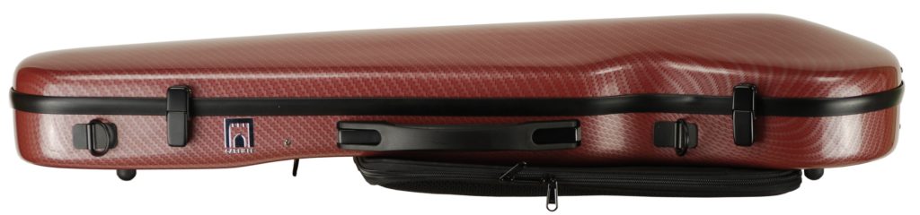 Carlisle Prestige Shaped Carbon Fiber Violin Case – Red Carbon ...