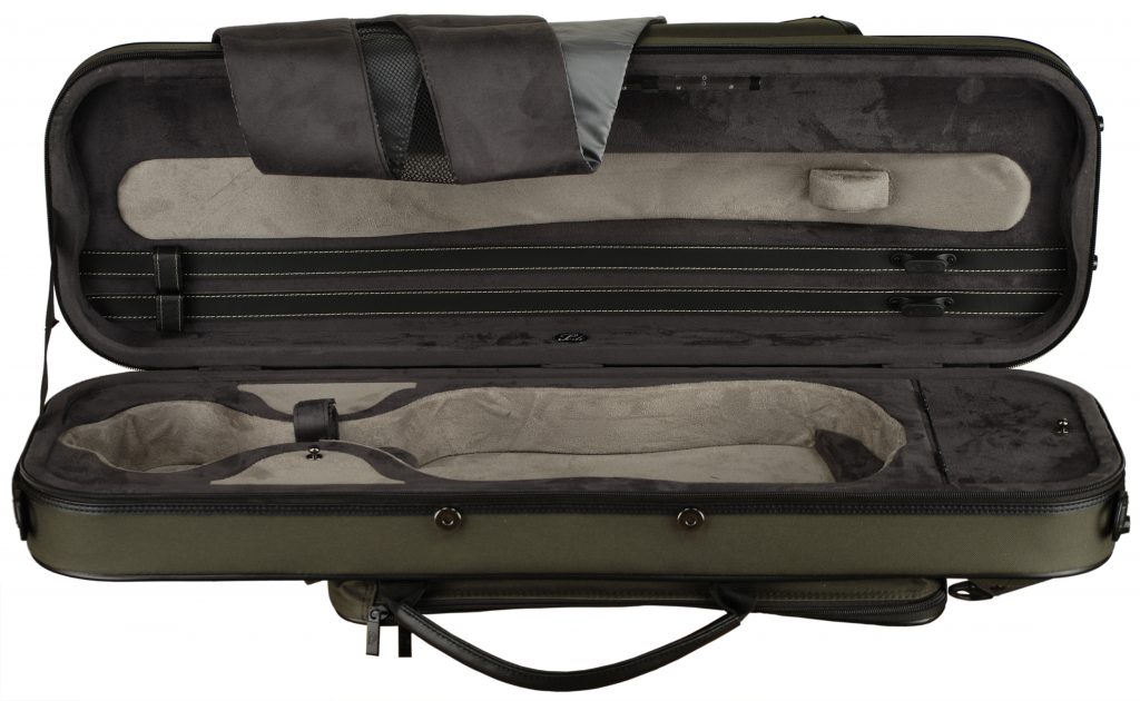 Pedi 51150 Oblong Violin Case- Black | J.R. Judd Violins
