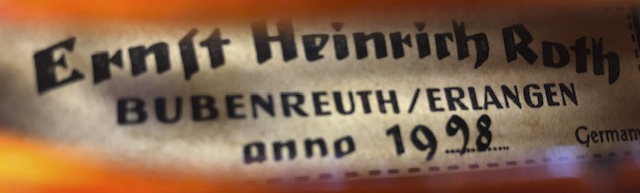 Ernst Heinrich Roth – Bubenreuth/Erlangen 1998 IX-R Model -SOLD APRIL ...