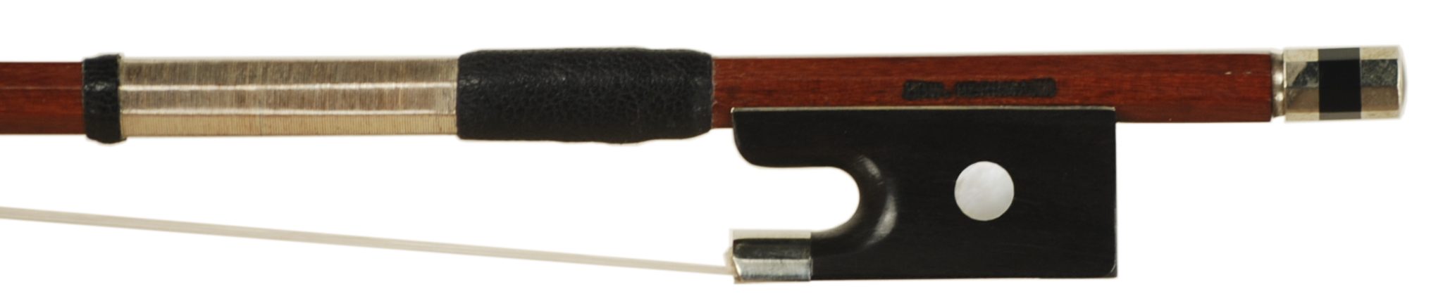 EDW. HERRMANN Violin Bow, Germany Nickel Mount circa 1955 | J.R. Judd ...