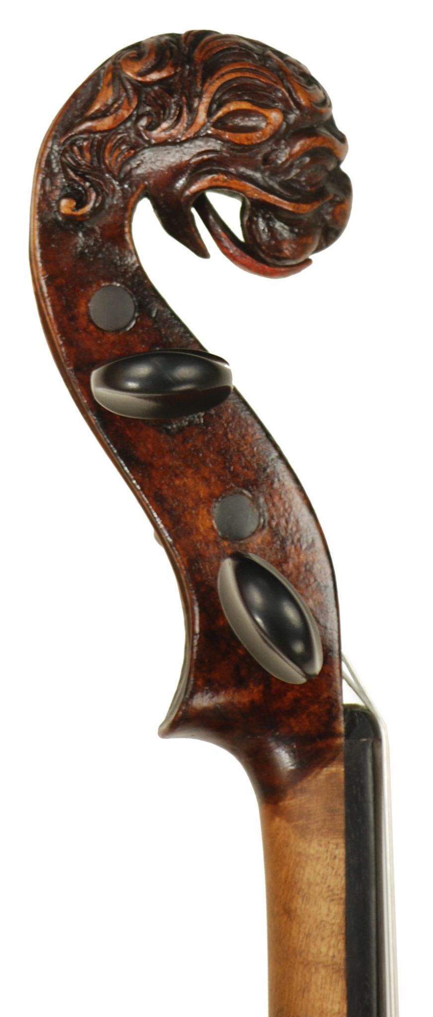 Late 19th Century Mittenwald Lions Head Violin – Wow Instrument! – SOLD ...