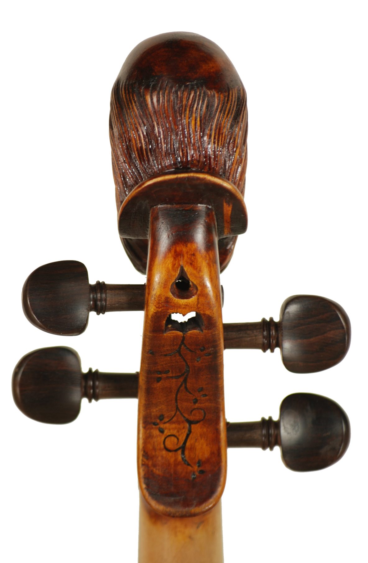 Old Duiffoprugarr Style Carved Head Violin 20th Century – SOLD MAY 21 ...