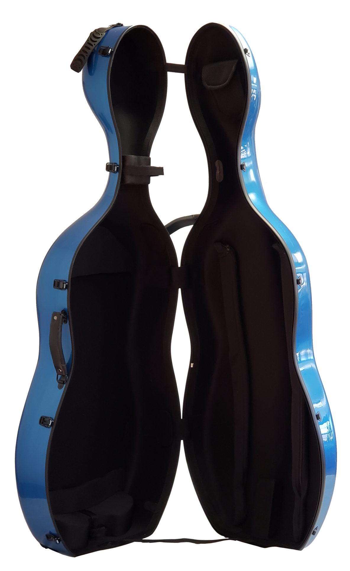 Composite Cello Case – Silver Rain | J.R. Judd Violins