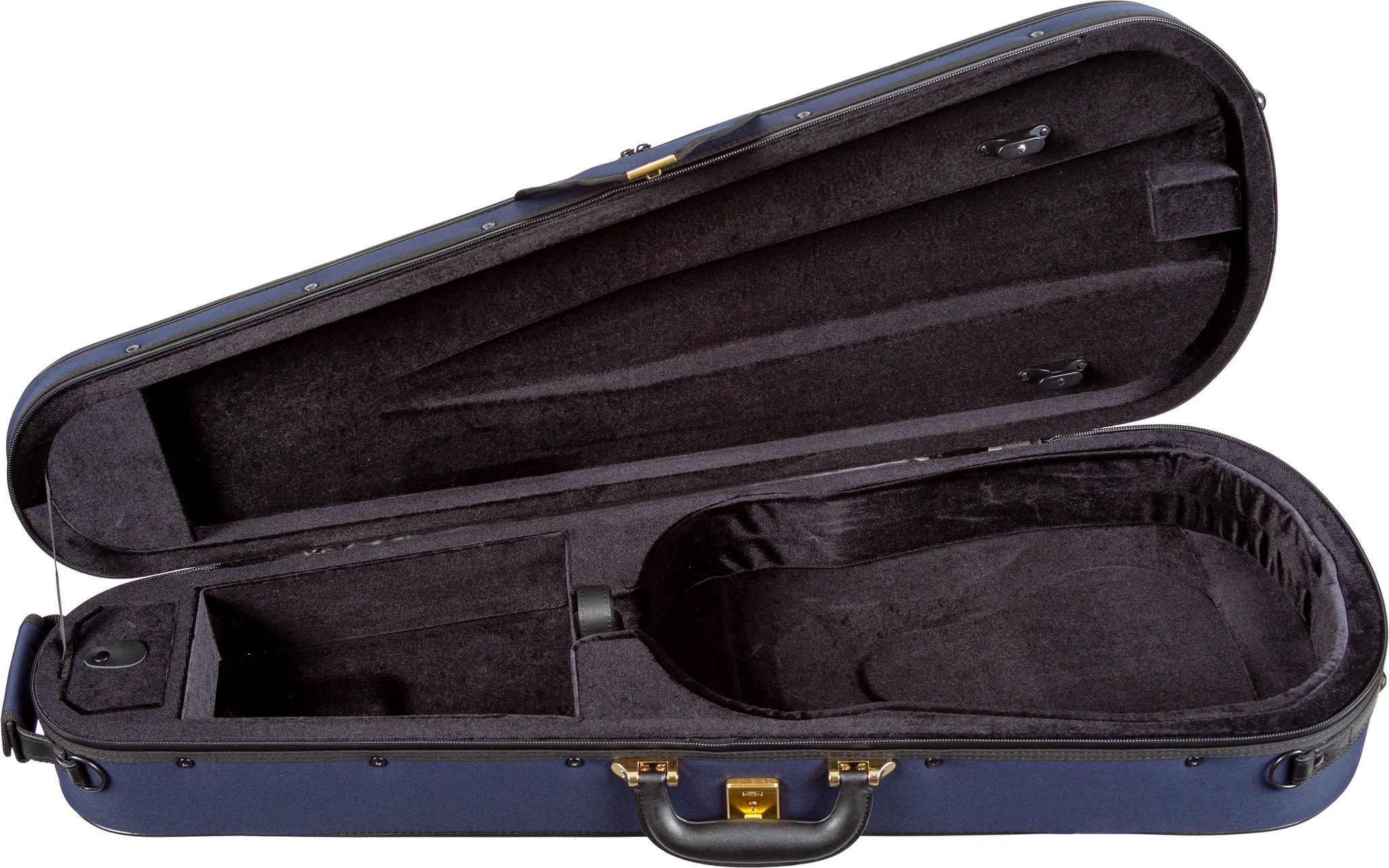 Howard Core Superlight Shaped Viola Case – Dark Blue | J.R. Judd Violins