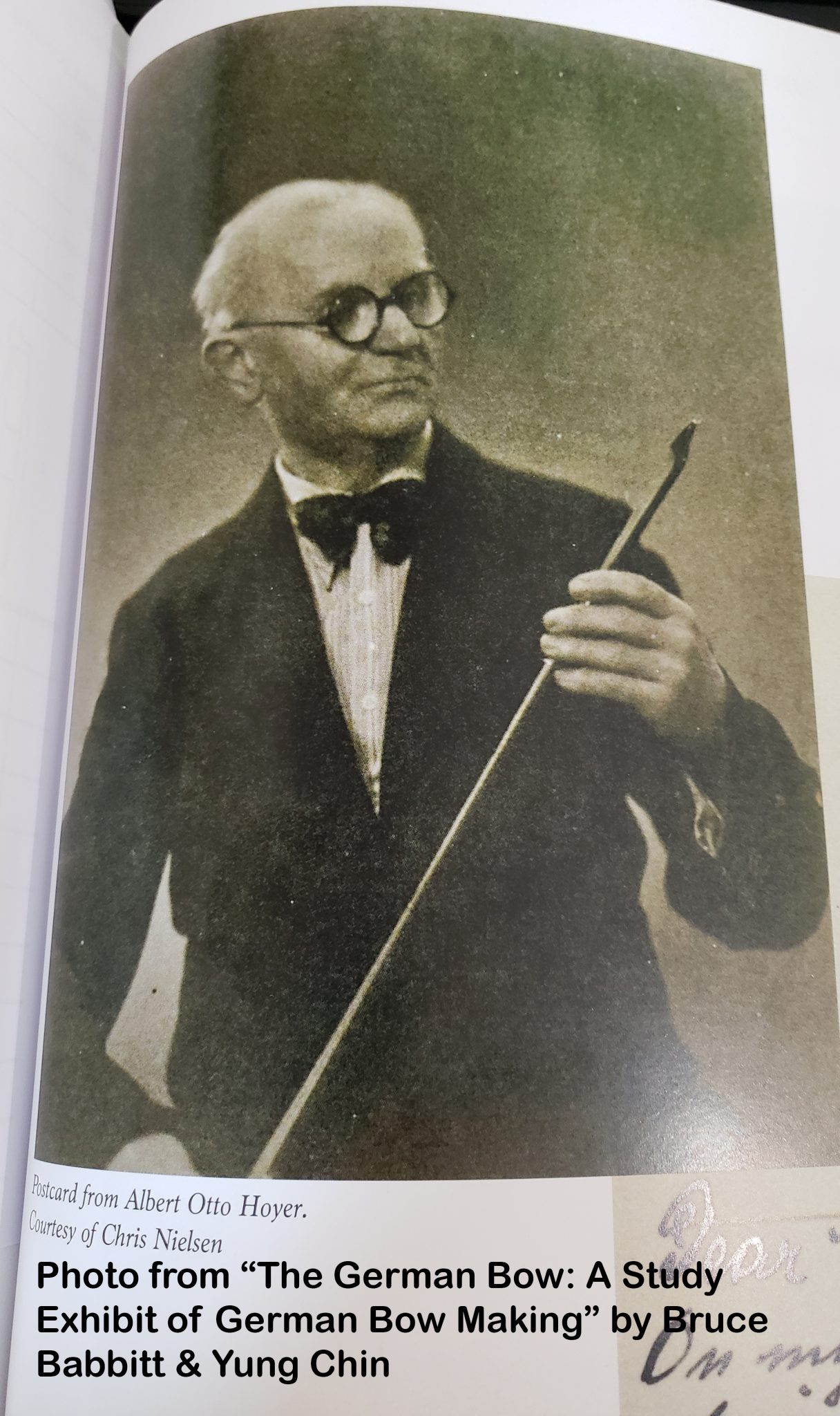 Fine Violin Bow made by Albert Otto Hoyer Stamped E. SARTORY A PARIS ...