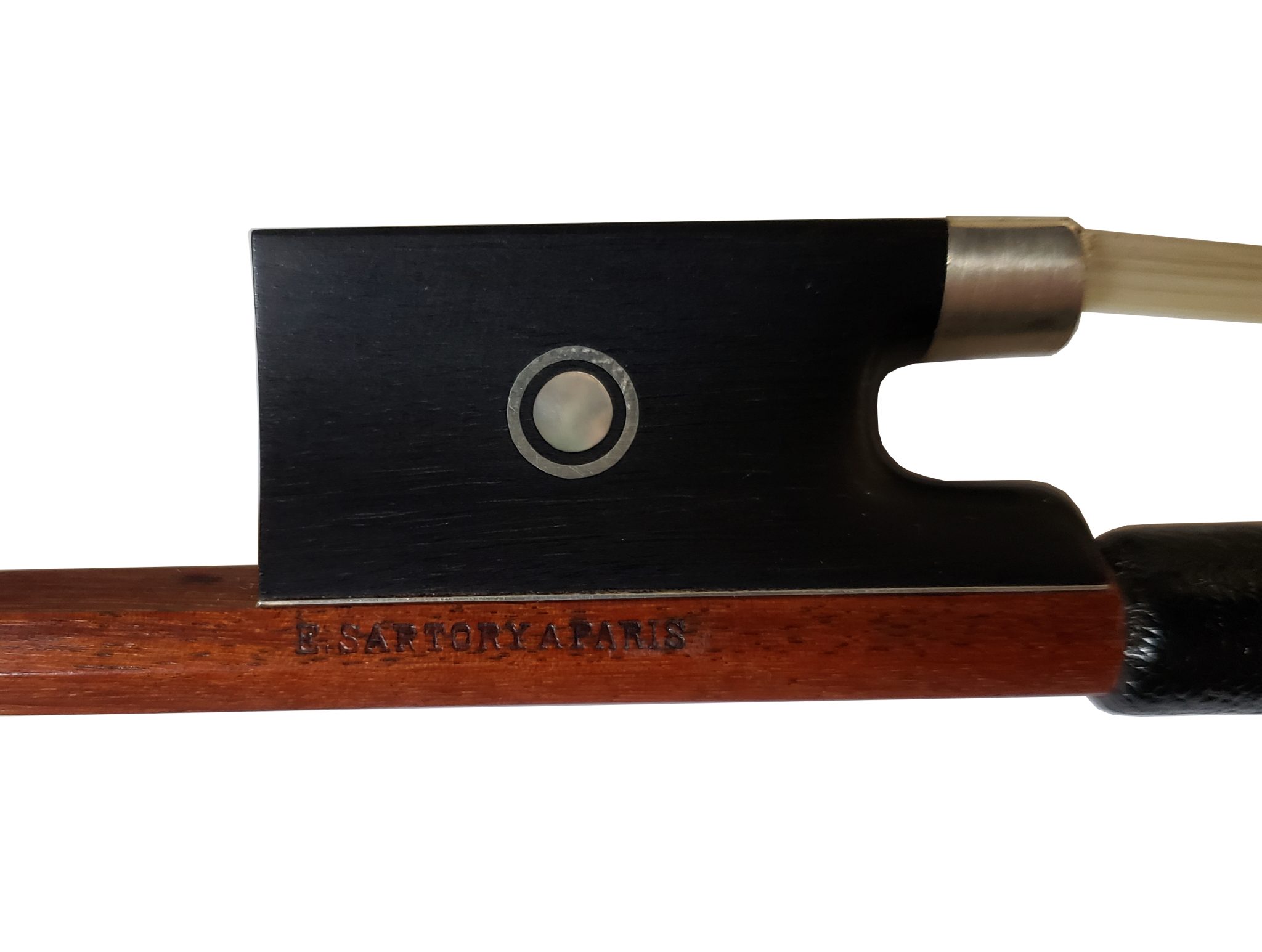 Fine Violin Bow made by Albert Otto Hoyer Stamped E. SARTORY A PARIS ...