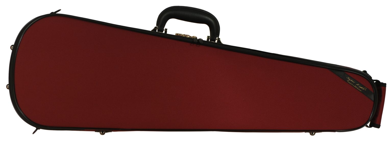 Howard Core Superlight Shaped Violin Case – Burgundy | J.R. Judd Violins